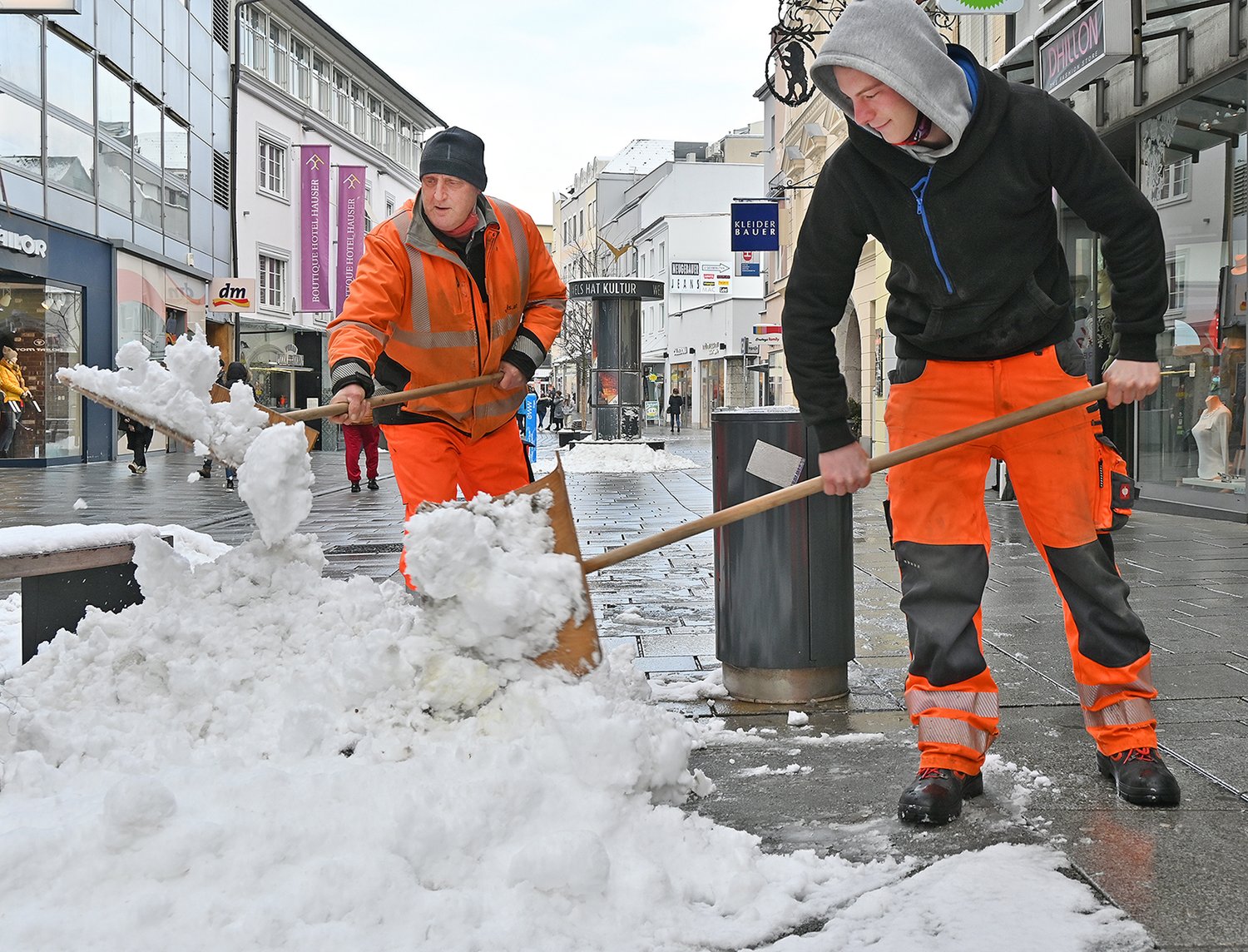 Winterdienst: Wels ist bereit - Stadt Wels Verwaltung
