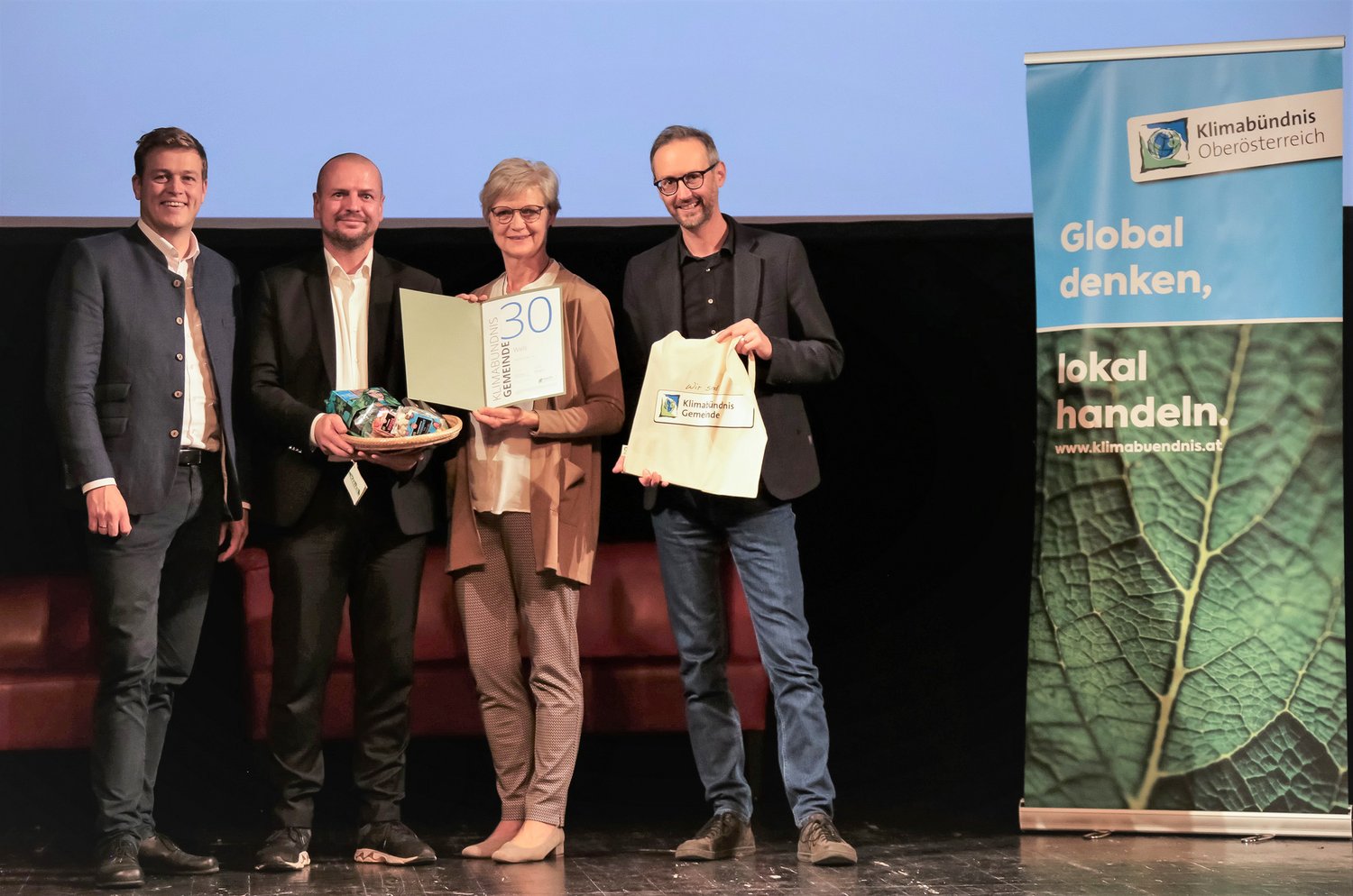 Ehrung für Wels: 30 Jahre beim Klimabündnis - Stadt Wels Verwaltung