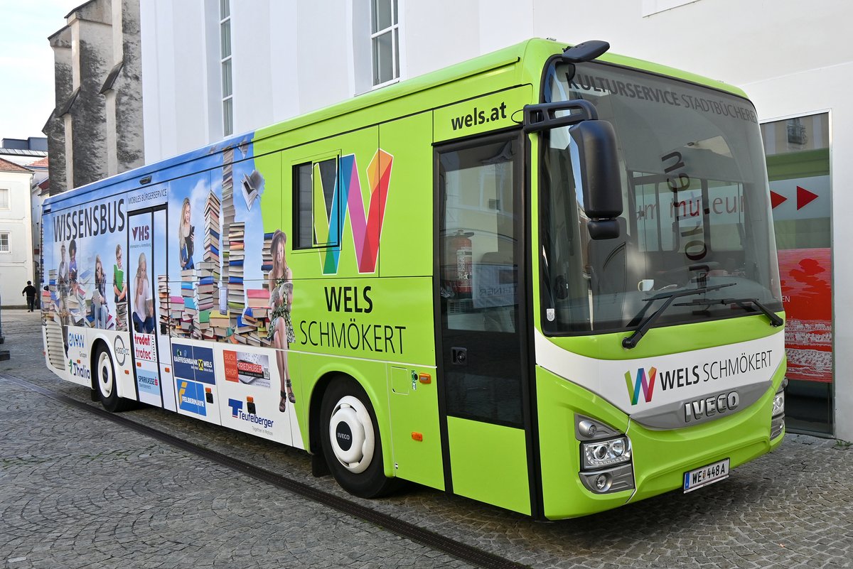 Welser Wissensbus wieder im Vollbetrieb - Stadt Wels Verwaltung