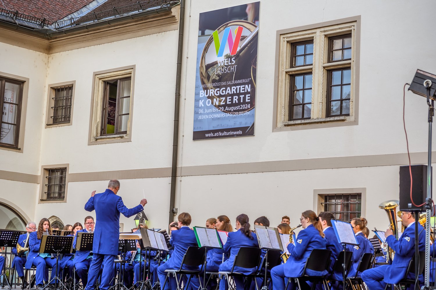 Erfolgreicher Abschluss der Burggartenkonzerte 2024 - Stadt Wels Verwaltung