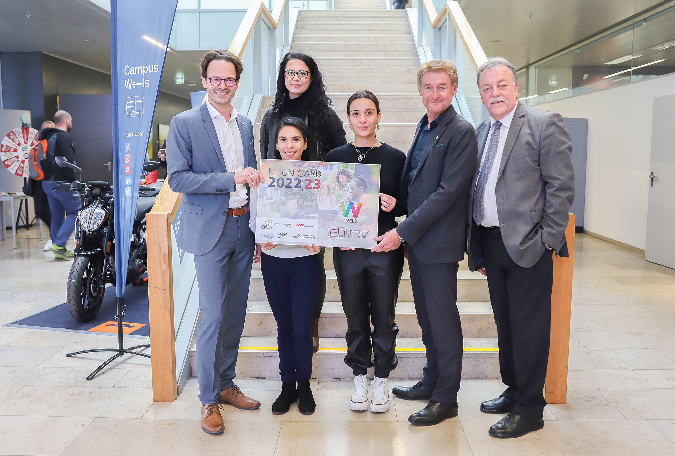 Stadt Wels und FH OÖ Campus Wels präsentieren F(H)UN CARD für ...