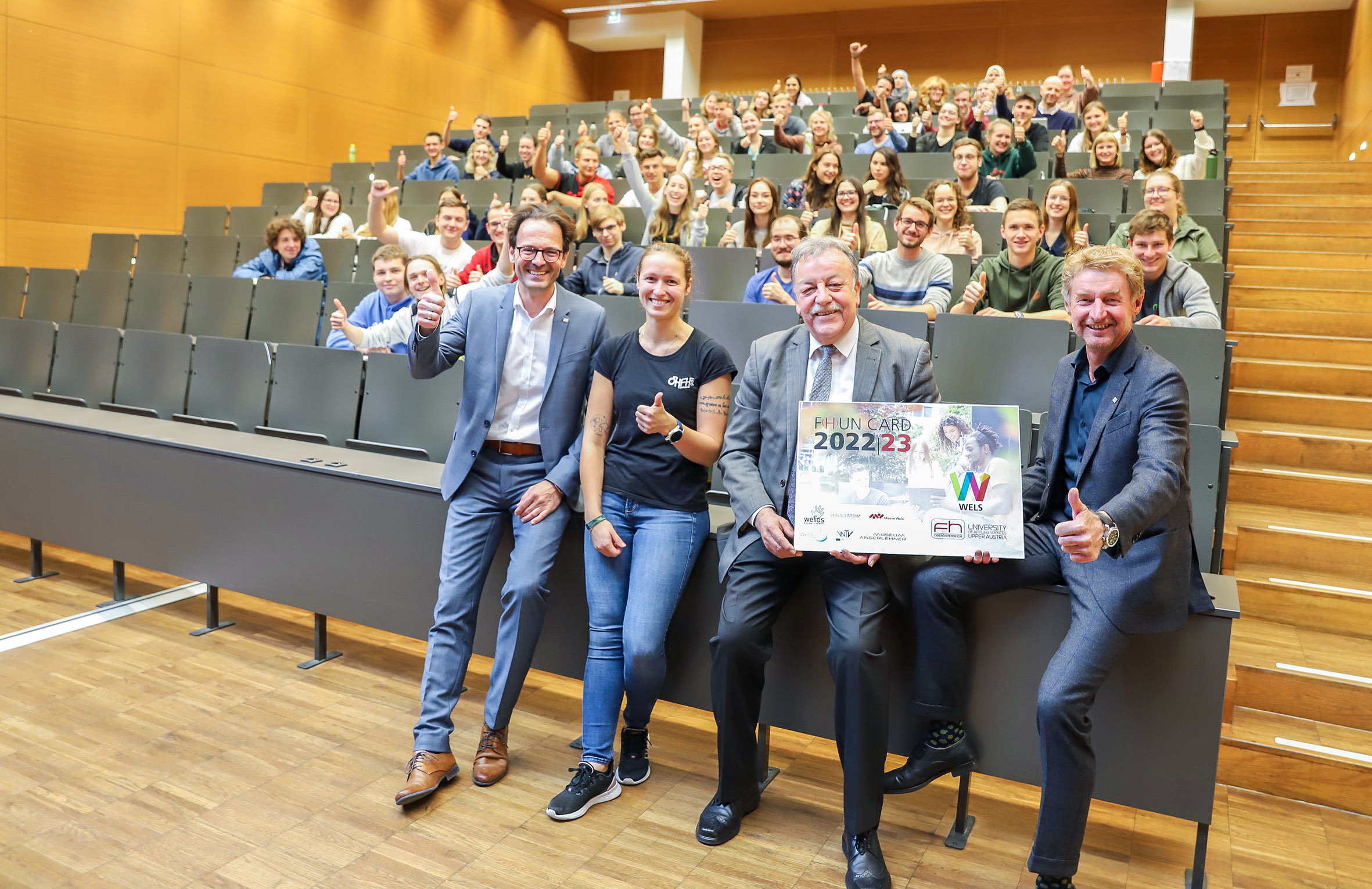 Stadt Wels und FH OÖ Campus Wels präsentieren F(H)UN CARD für ...